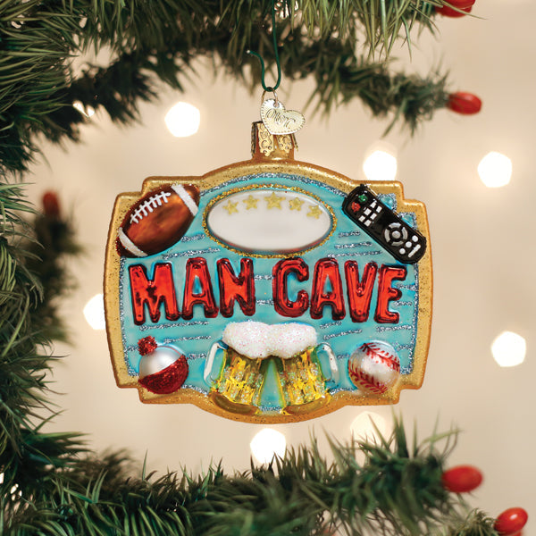 Man Cave Ornament – Katherine Kelly Design