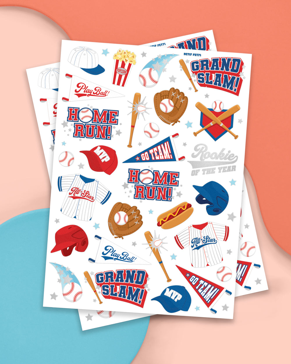 Home Run Tats - 25 temporary tattoos – Katherine Kelly Design