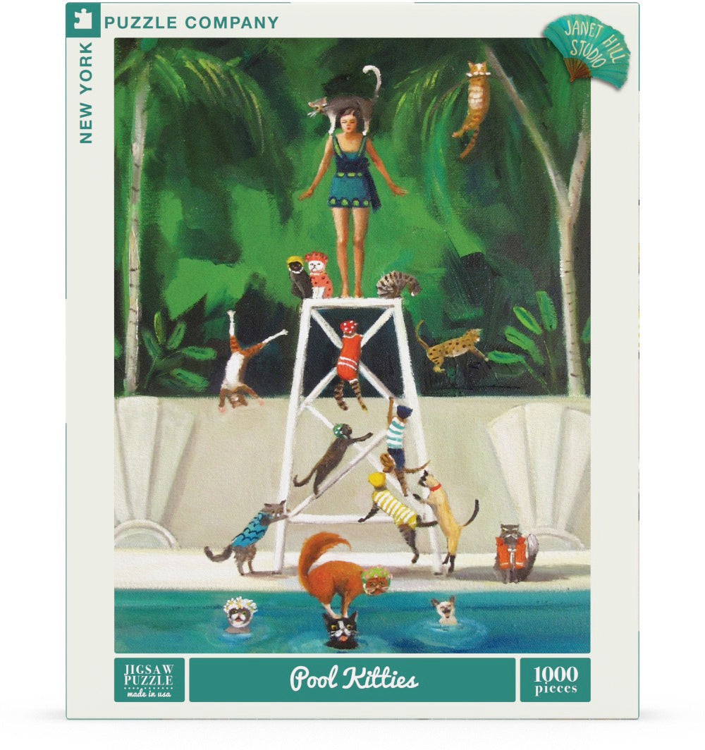 Pool Kitties – Katherine Kelly Design