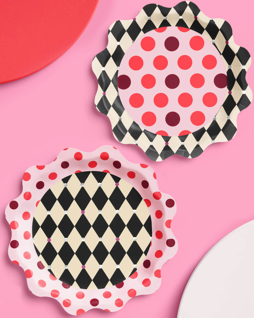 Mayhem Plates - 24 paper plates – Katherine Kelly Design