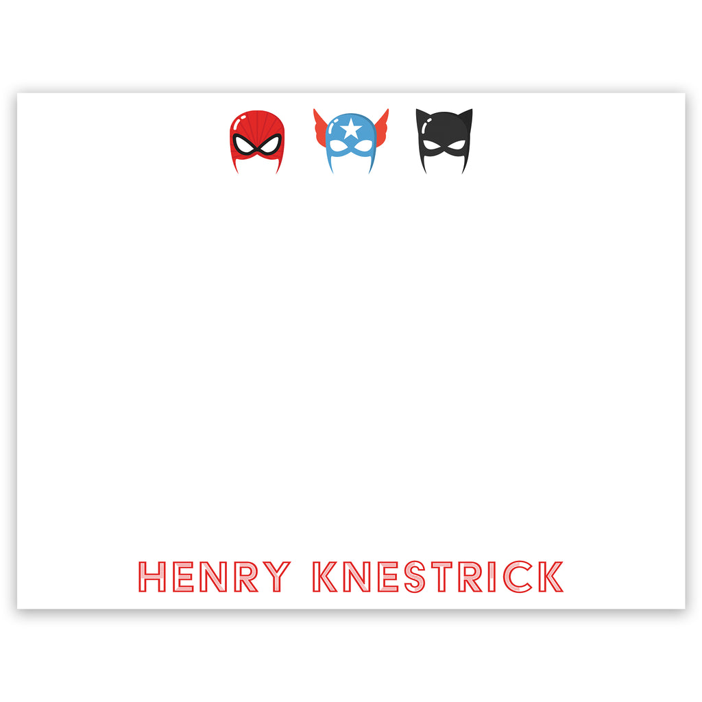 superhero notecard – Katherine Kelly Design