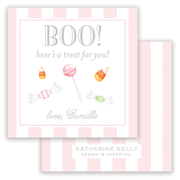 boo! here's a treat halloween card – Katherine Kelly Design
